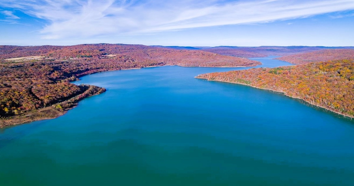 One Of Arkansas' Cleanest Lakes: Lake Fort Smith, Mountainburg