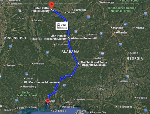 Alabama Literary Road Trip
