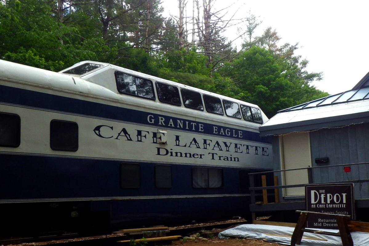 Dining Trains Near Me: Cafe Lafayette is a One-Of-A-Kind Dinner Train in NH