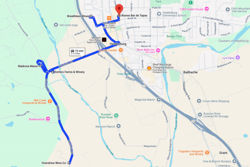 Explore Sonoma County Wine Country in Healdsburg, California