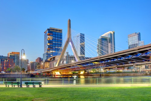 History of Boston's Zakim Bridge