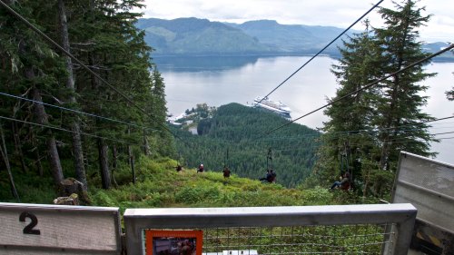 Take A Ride On The Longest Zipline In Alaska At Icy Strait Point