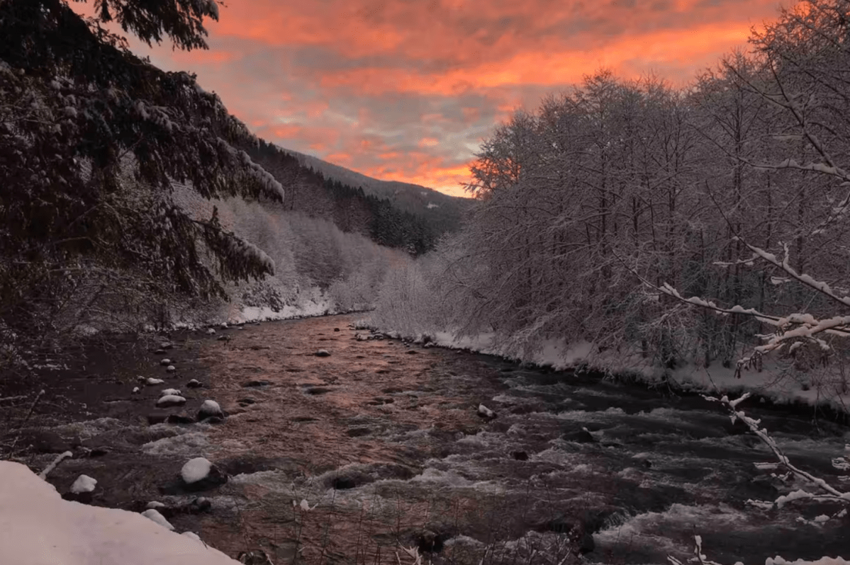 Enjoy Snowy Days and Starry Nights at This Winter Cabin Airbnb in Oregon