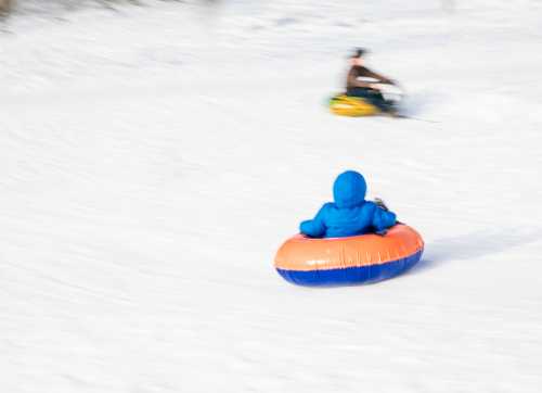 The Longest Snow Tubing Run In New York Can Be Found At Maple Ridge Center
