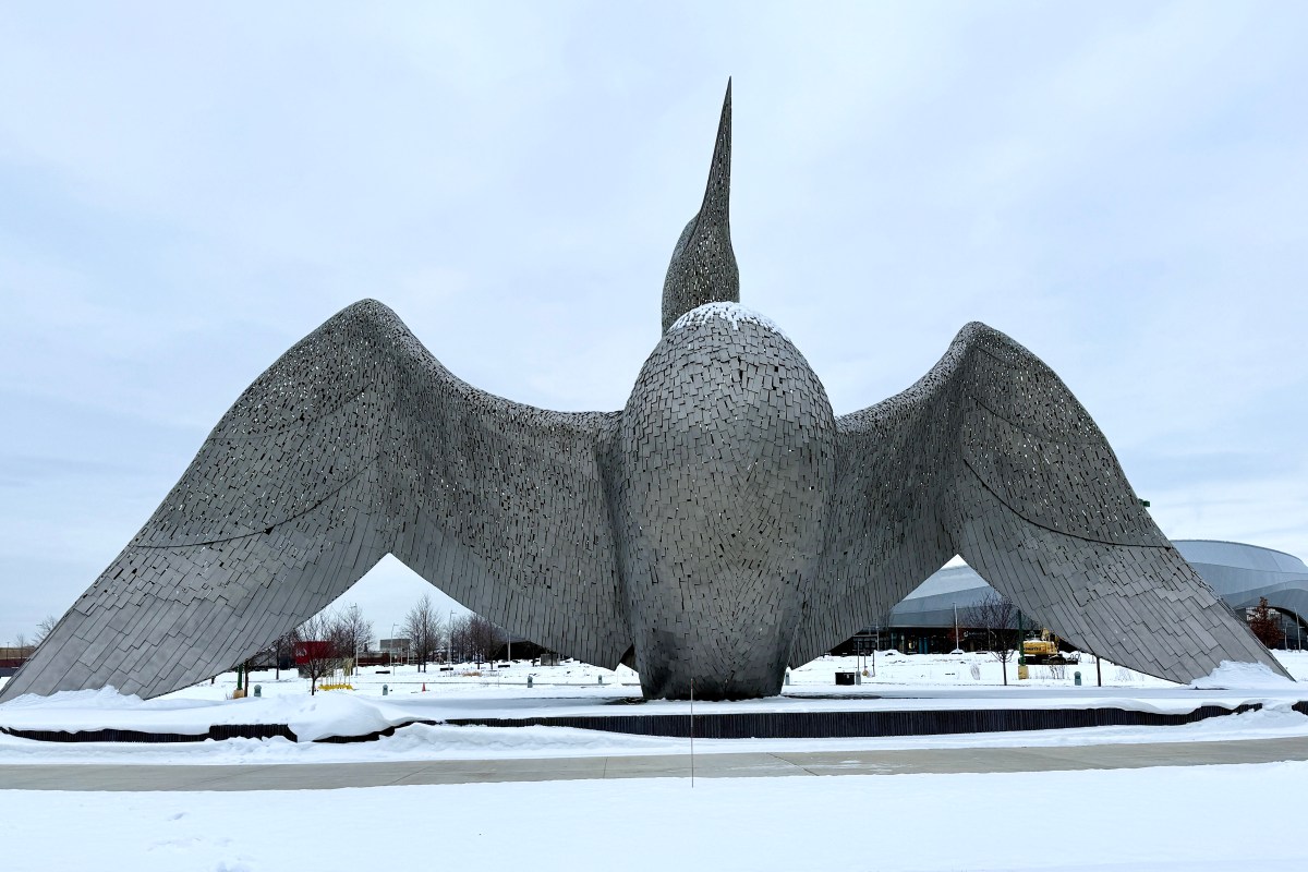 You Can Now Find the World's Largest Loon Statue in St. Paul, Minnesota