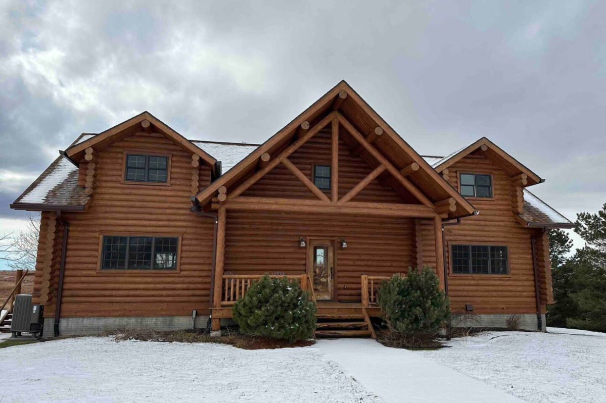 Cozy Fires, Warm Blankets, and Snowy Views: This Nebraska Cabin Is ...