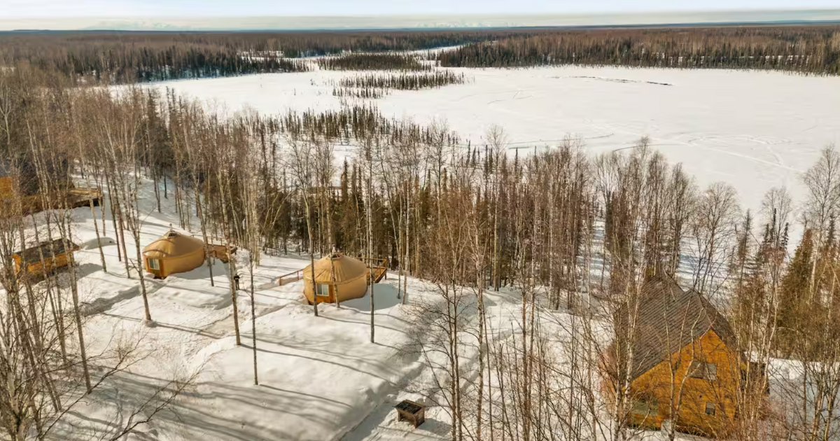 Embrace The Chill More Ways Than One at This Cozy Winter Getaway in Alaska