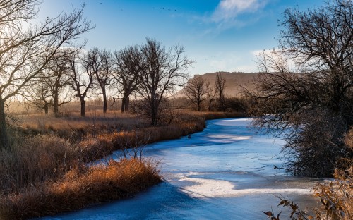 Beat the Winter Blues with a Trip to This Nebraska River