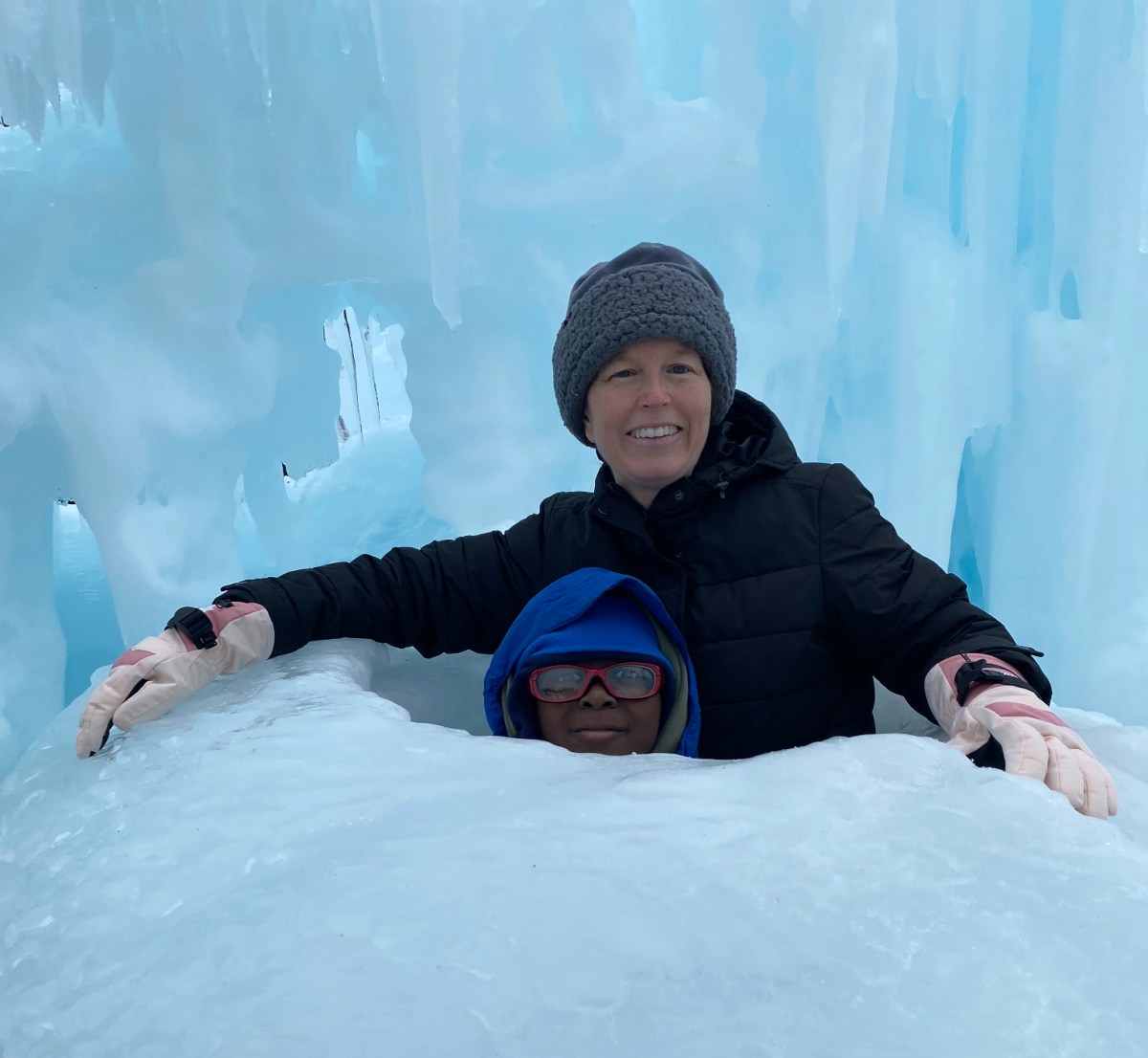 A Magical Trip to the New Hampshire Ice Castles