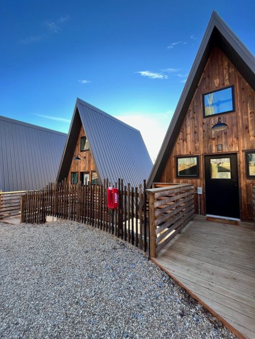I Love This A-Frame Campground in Asheville, NC