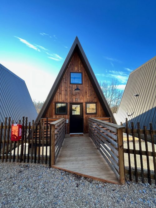 I Love This A-Frame Campground in Asheville, NC