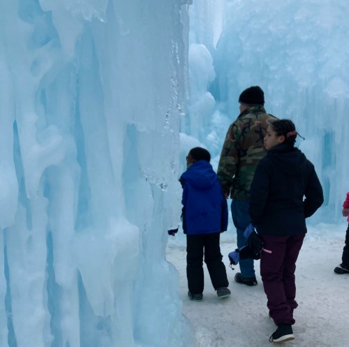 A Magical Trip to the New Hampshire Ice Castles