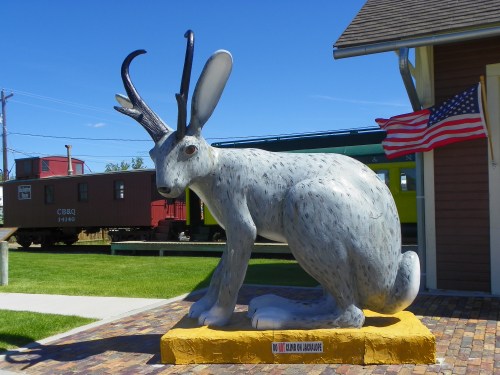 The Legend of the Wyoming Jackalope is Larger Than Life at This Small ...