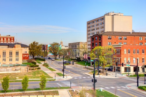Iowa City Is a Walkable Town in Iowa Known for Its Arts District