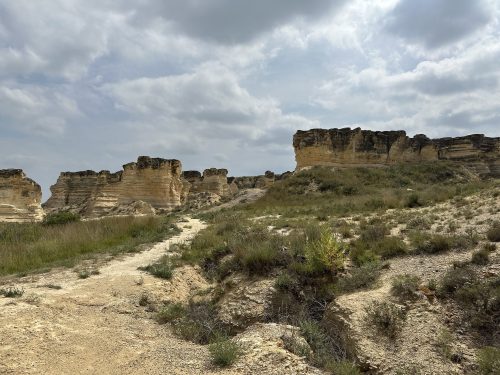 You’ll Be Awestruck by the Rock Formations Found Along 1-70 in Kansas