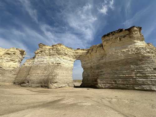 You’ll Be Awestruck by the Rock Formations Found Along 1-70 in Kansas