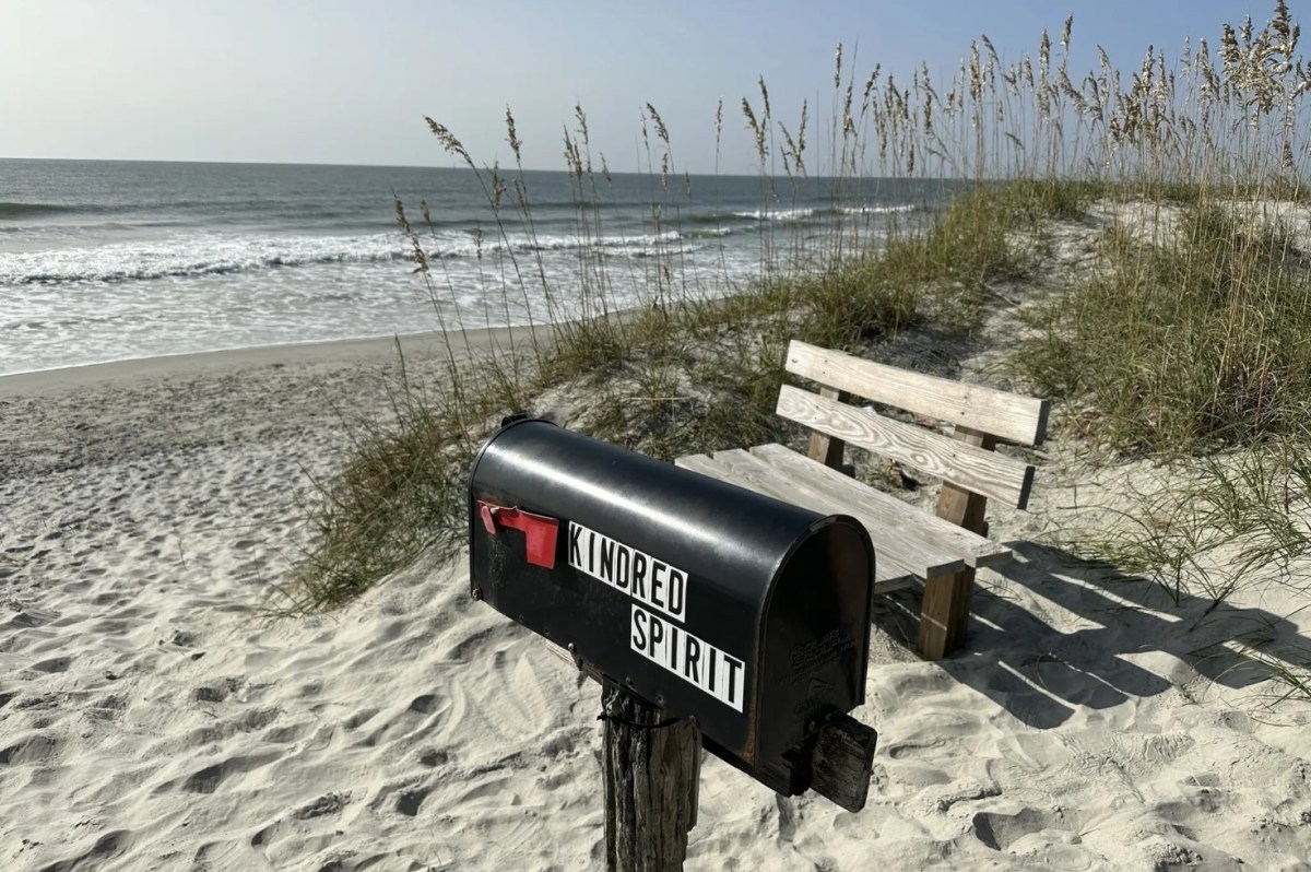 A Mailbox on a Beach? A Hidden Gem in North Carolina