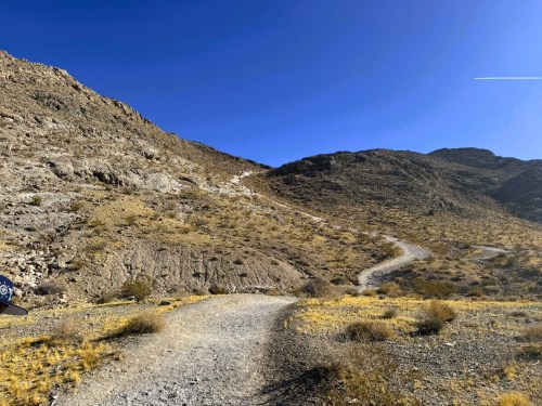 Romantic Hiking Trail in Las Vegas Nevada: Lone Mountain Trail