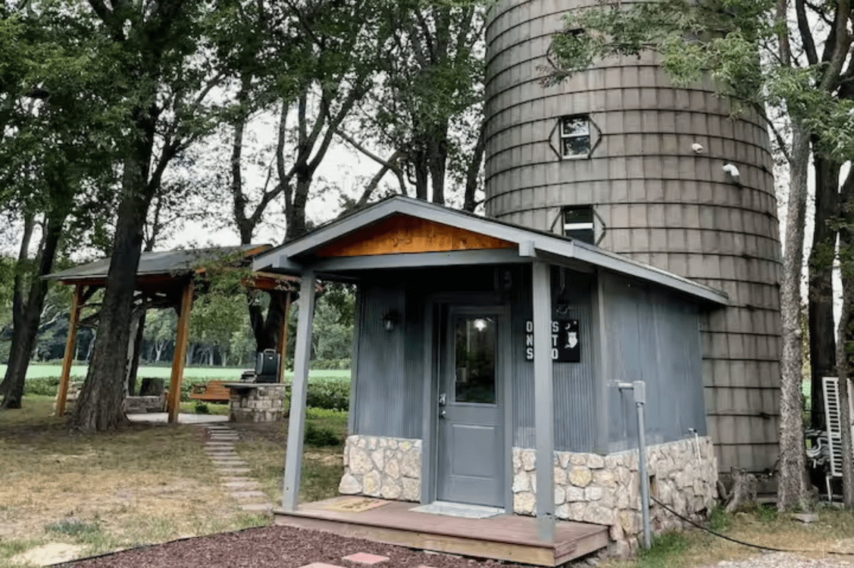 Stay in This Kansas Silo and Feel Like You're on TV!