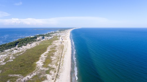 Clearest Water in Alabama: Fort Morgan Beach
