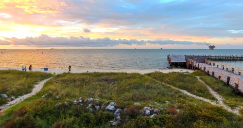 Clearest Water in Alabama: Fort Morgan Beach