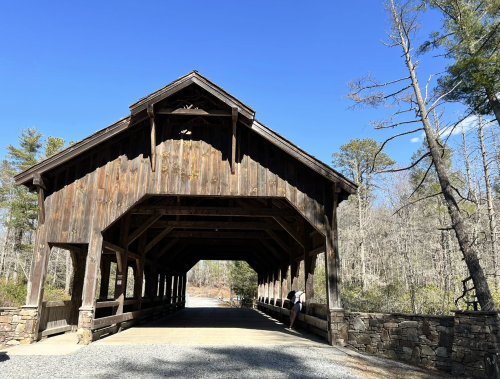 The Historic High Falls Covered Bridge in North Carolina is a Perfect ...