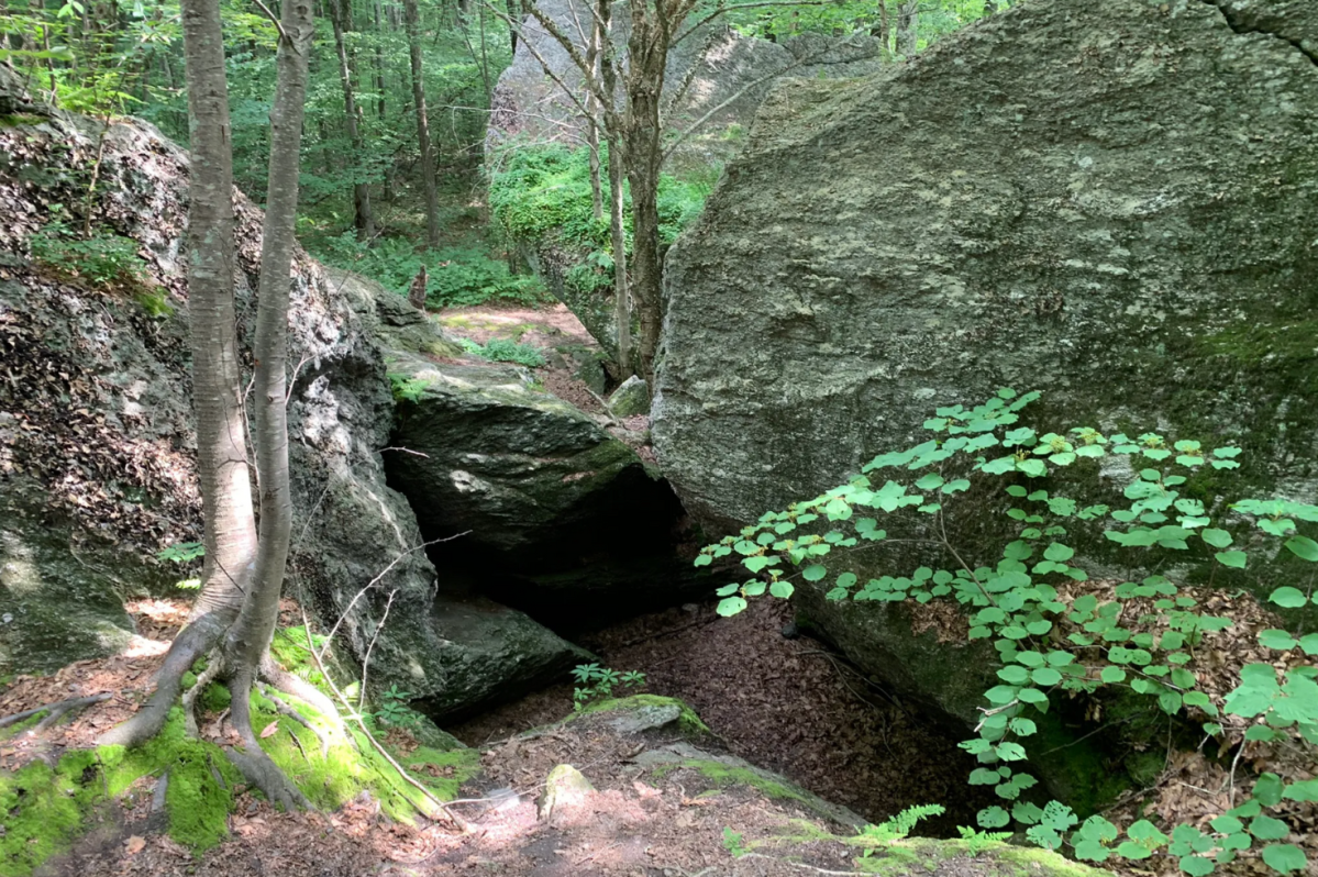 Explore a Cave Hike in Connecticut: Indian Council Caves