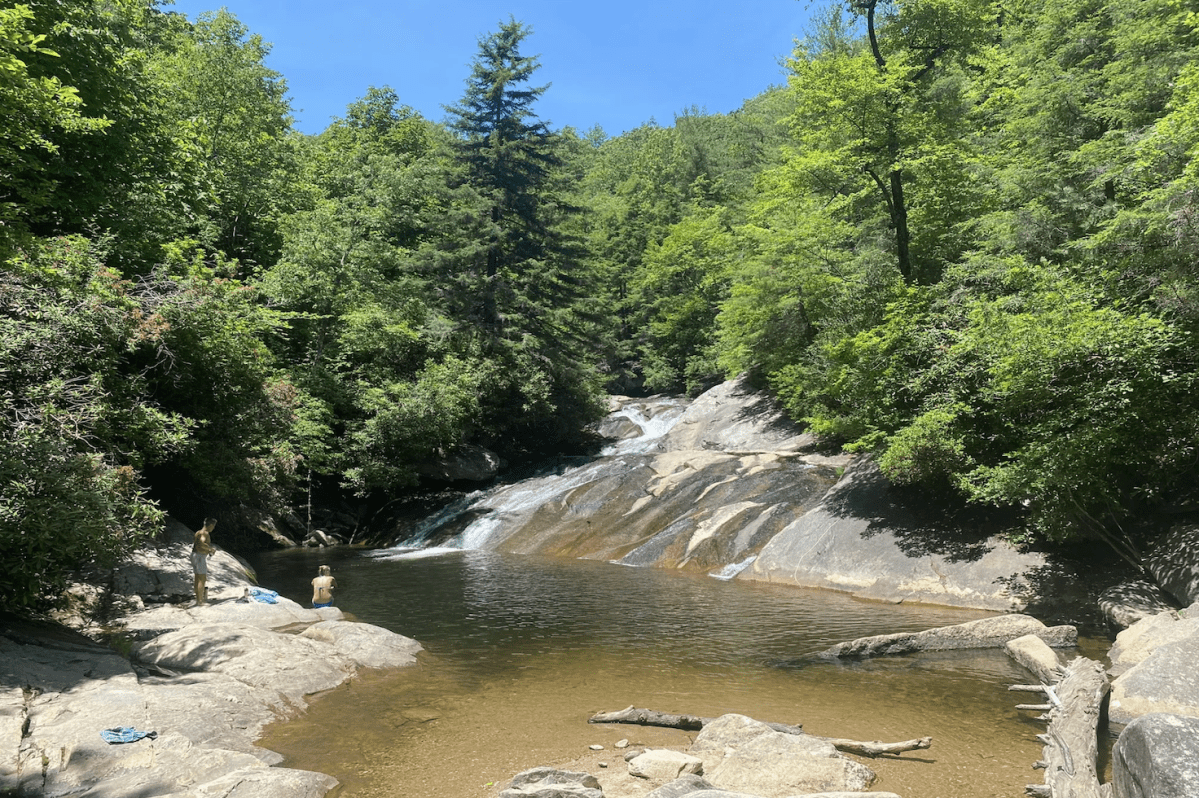 Upper Creek Falls Is the Perfect Swimming Hole in North Carolina