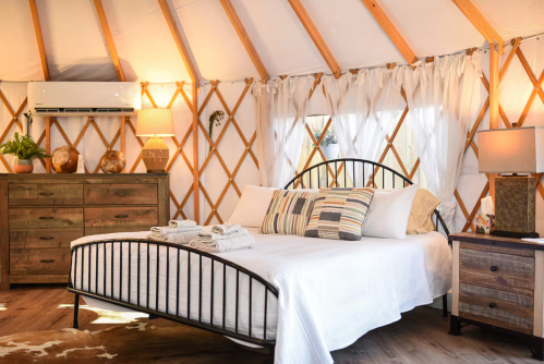 Yurt Near Deep Creek Lake State Park: Unique Glamping Stay