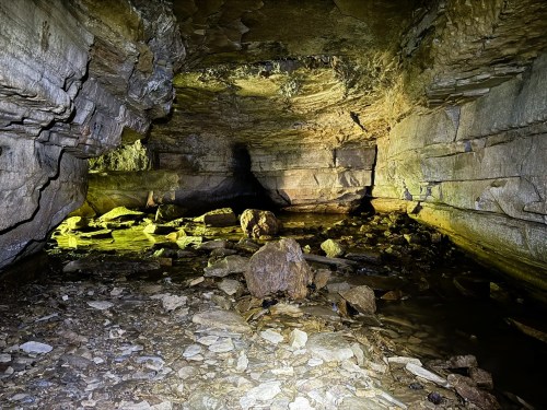 Best Cave Hike in Indiana: Twin and Bronson Caves Trail, Near Mitchell, IN
