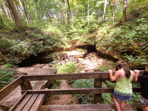 Best Cave Hike in Indiana: Twin and Bronson Caves Trail, Near Mitchell, IN