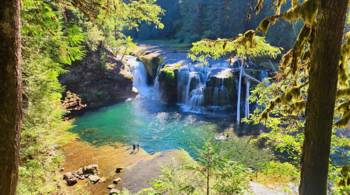 Lower Lewis River Falls: Stunning Swimming Hole in Washington