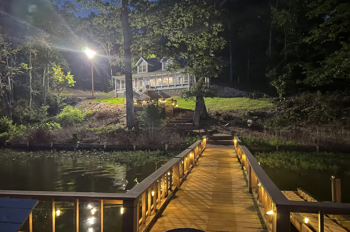 Sleep Under the Stars In This Waterfront Cabin In Mississippi