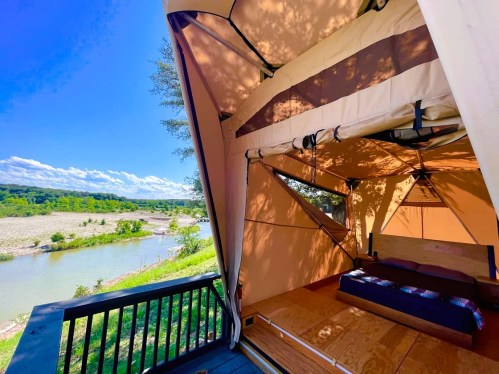 Best Waterfront Campsite in Texas: Dos Rios RV Park