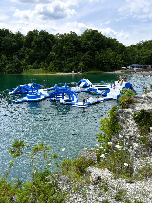 Dreamy Quarry Swimming Hole in Indiana: Old Kenneth Quarry
