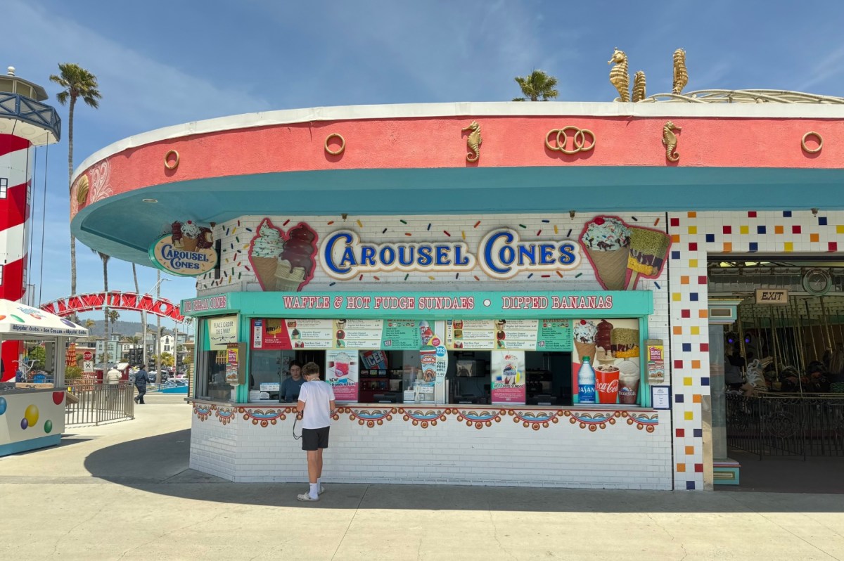 Carousel Cones: Beachside Soft Serve Stand In Northern California