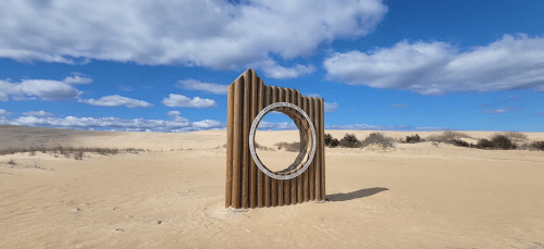 Hike and Swim the Tracks in the Sand Trail at Jockey’s Ridge State Park