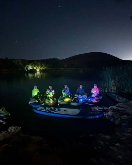 AZ Kayaks: Glow Floats on Saguaro Lake in Arizona
