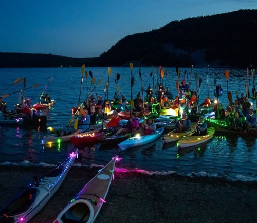 AZ Kayaks: Glow Floats on Saguaro Lake in Arizona