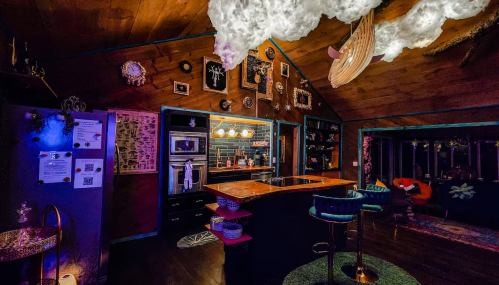 This Georgia Airbnb Is Like Stepping onto the Set of a Tim Burton Film