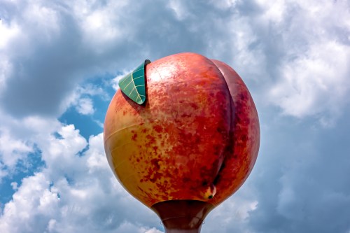 The Peachoid: A Massive Roadside Attraction in South Carolina