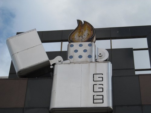 Giant Zippo Lighter: Massive Roadside Attraction in Pennsylvania