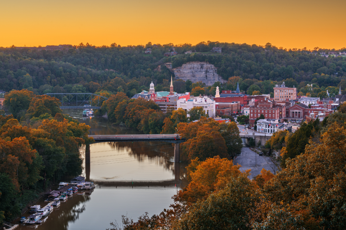 Charming Frankfort, Kentucky, Feels Like It Belongs in Europe