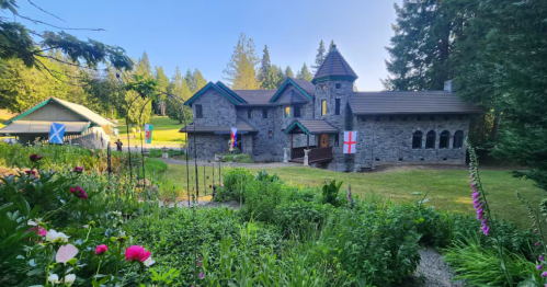 You Can Stay in an Extraordinary Medieval Castle Airbnb in Washington