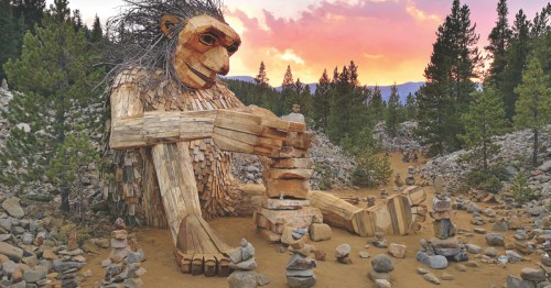 Go On a Trollhunt to Find Thomas Dambo’s Wooden Trolls in the U.S.