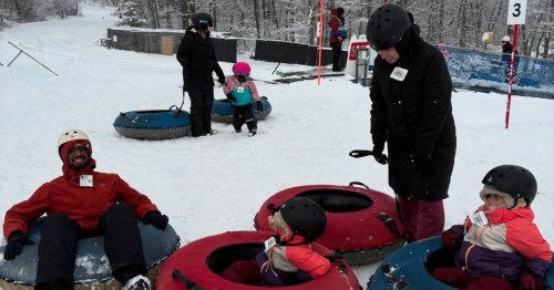 I Don't Ski, But the Snow Tubing in Connectict is Incredible